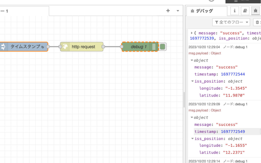 【初心者向け】Node-REDでAPIの定期実行をする方法 | enebular blog